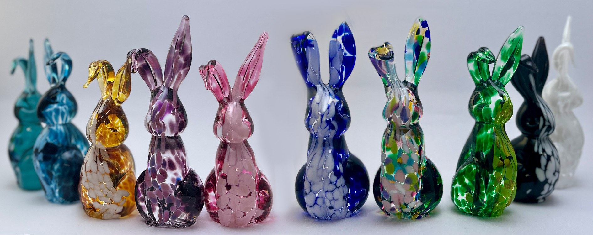 Handmade glassware, jewellery, stained glass