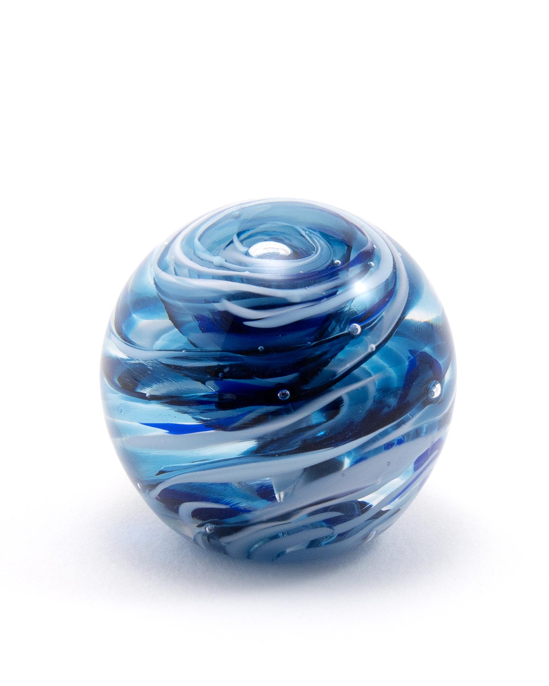 Small Swirl Paperweights